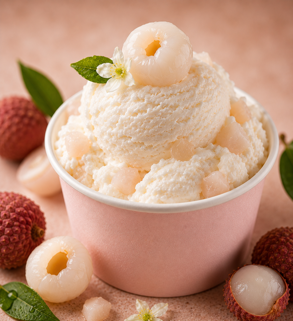Lychee Ice Cream Recipe for Ninja Creami & Ninja Swirl - Ninja Ice Cream